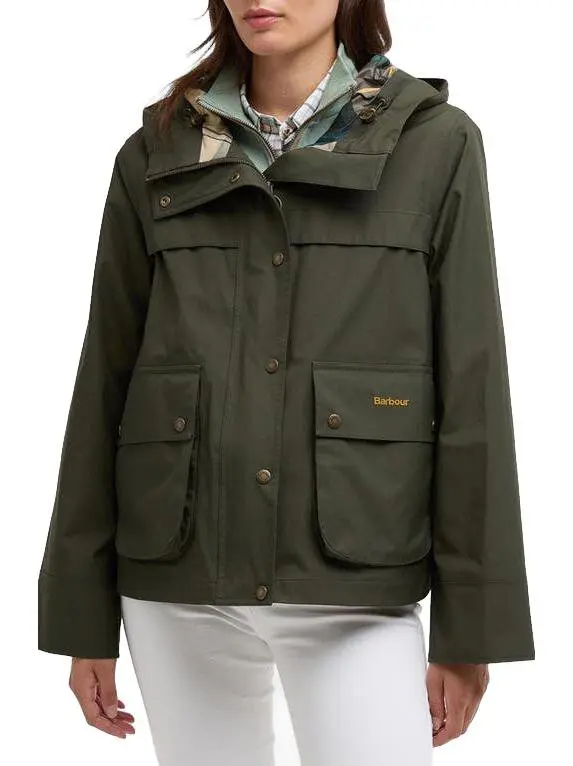 Barbour Baythorpe Waterproof Jacket - Olive/ancient