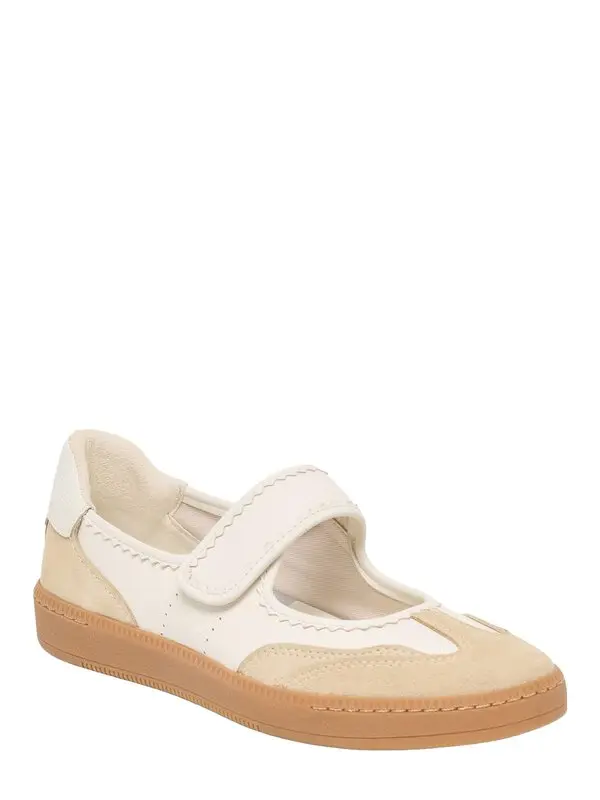Dolce Vita Nanet Mary Jane Flat - Ivory Mulighti Leather