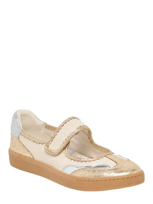 Dolce Vita Nanet Mary Jane Flat - Metalic Mulighti Leather