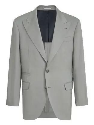 Brunello Cucinelli Gabardine Blazer - Khaki