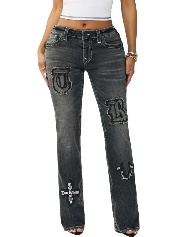 True Religion Becca Bootcut Jeans - Lush Glow