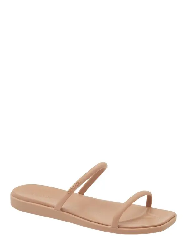 CROCS Miami Slide Sandal - Milk Chocolate