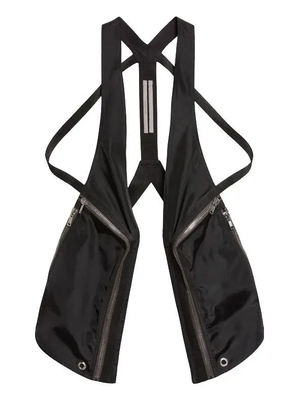 Rick Owens Temple Bauhaus Vest - Black