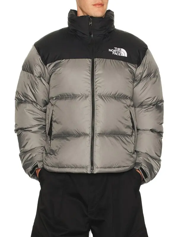 The North Face 1996 Retro Nuptse Jacket - Smoked Pearl & Tnf Black