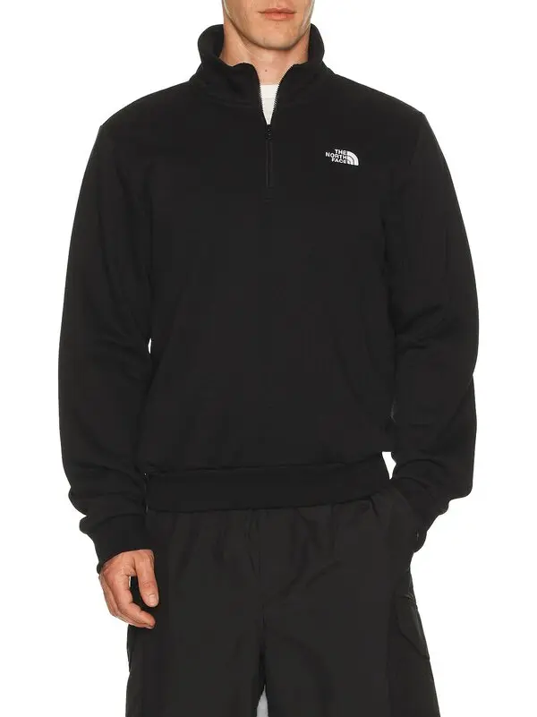 The North Face Evolution Simple Dome Regular 1/4 Zip - Tnf Black