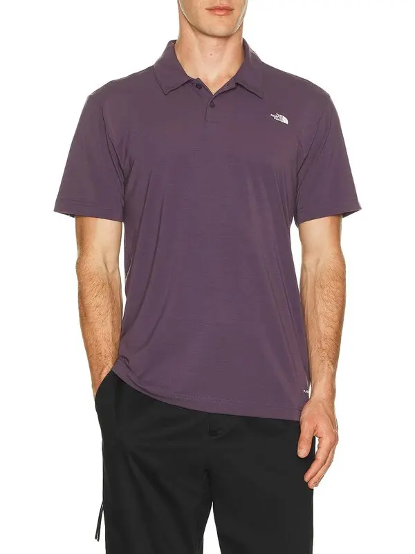 The North Face Adventure Polo In Purple - Endless Dusk