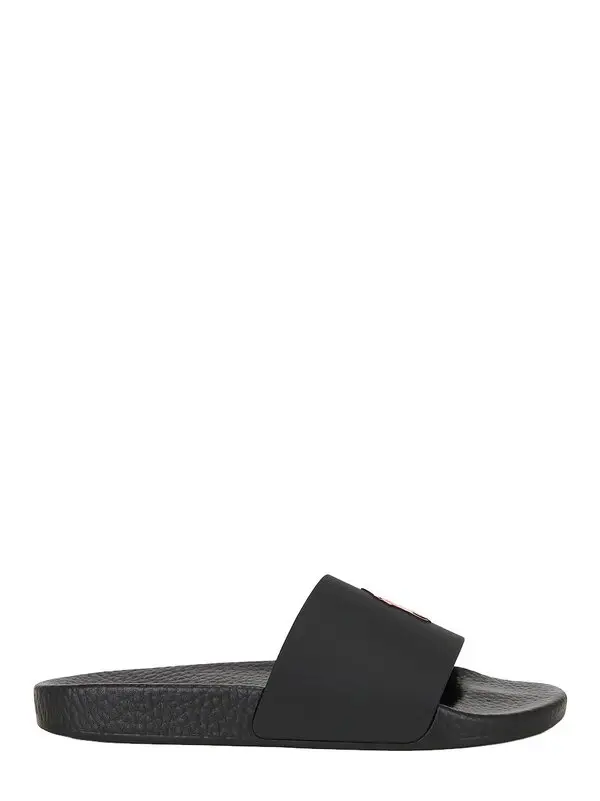 Polo Ralph Lauren Eva Slide - Black & Red