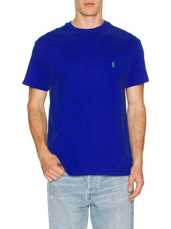 Polo Ralph Lauren Short Sleeve Crewneck Tee In Royal - Pacific Royal