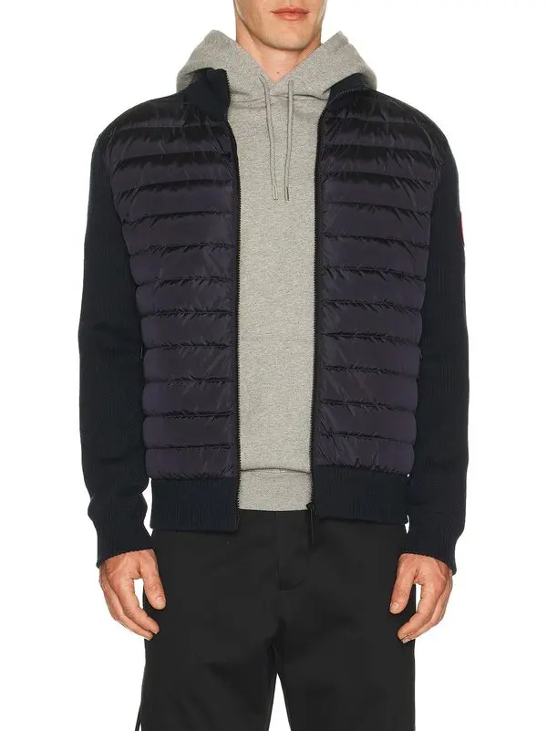 Canada Goose Hybridge Knit Jacket - Nocturne