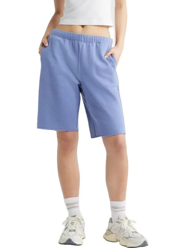 Bp. Fleece Sweat Shorts - Blue Frost