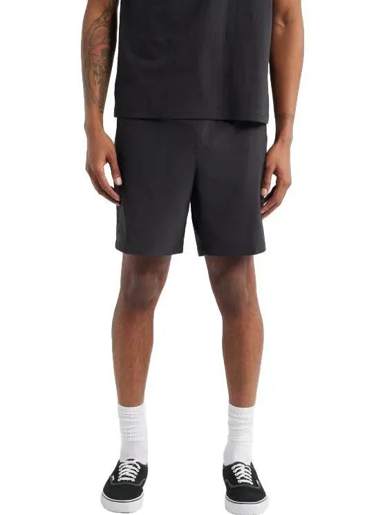 VANS Outline Hybrid Shorts - Black