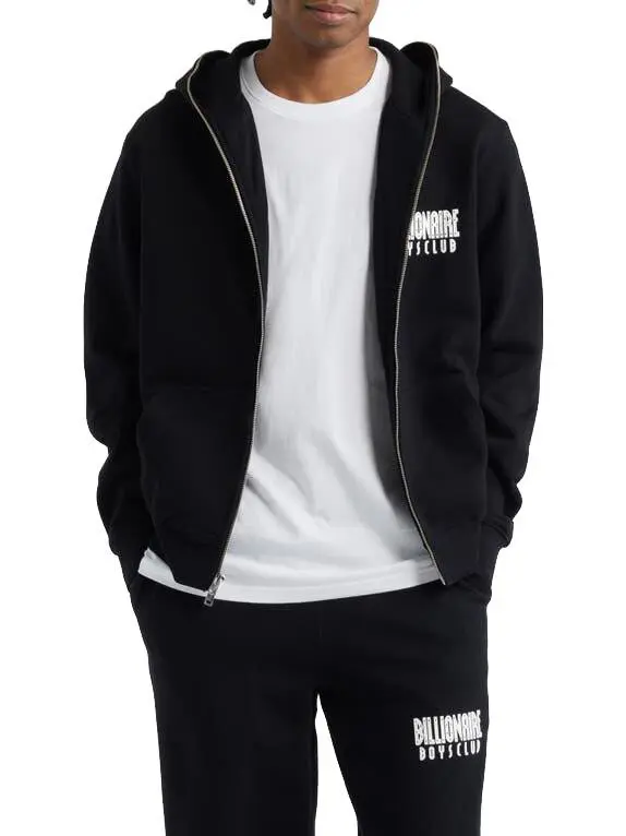 BILLIONAIRE BOYS CLUB Astro Zip Hoodie - Black