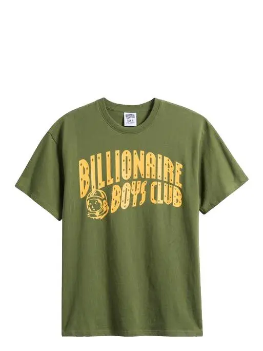 BILLIONAIRE BOYS CLUB Curve Logo Short Sleeve Graphic T-shirt - Cypress