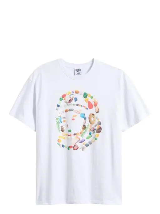 BILLIONAIRE BOYS CLUB Stones Spaceman Logo Graphic T-shirt - White