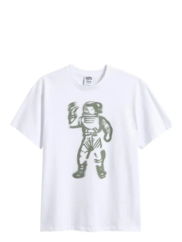 BILLIONAIRE BOYS CLUB Bb Astro Dust Cotton Graphic T-shirt - White