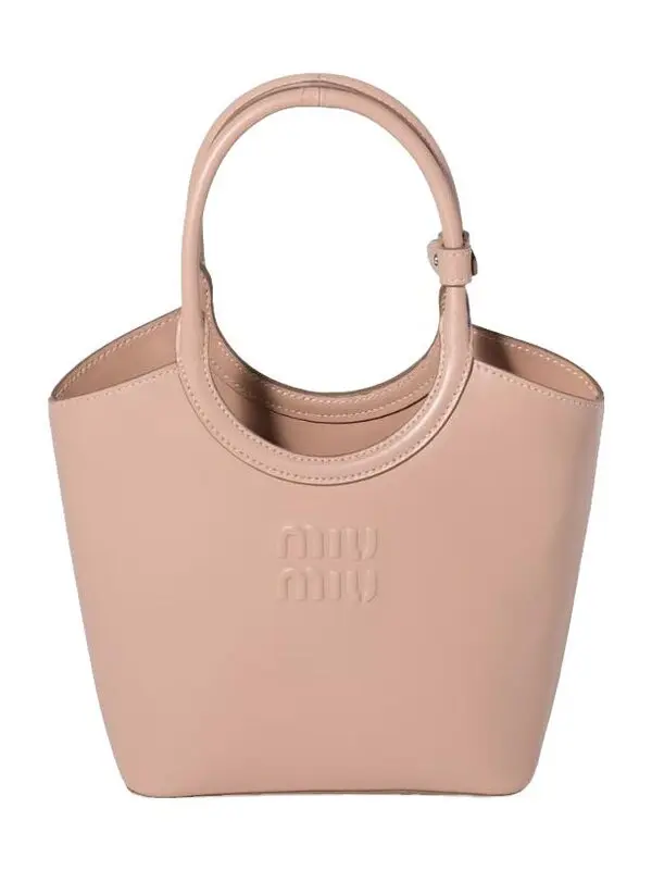 Miu Miu Ivy Leather Handbag - Pink