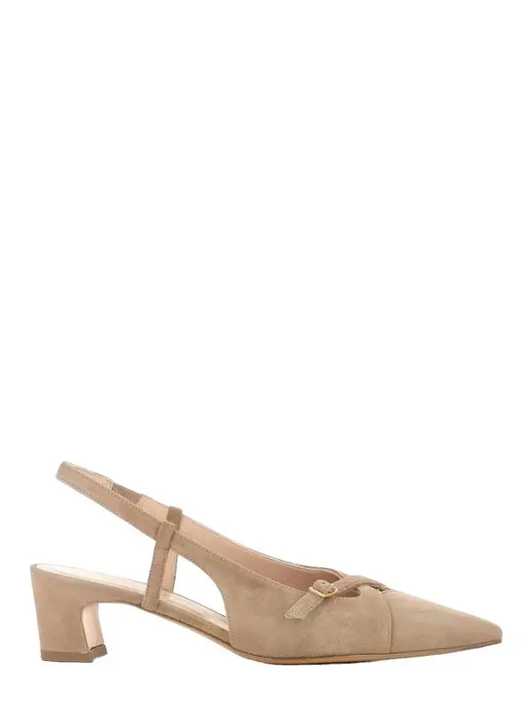 TASSINARI Décolleté Slingback Pumps - Neutrals