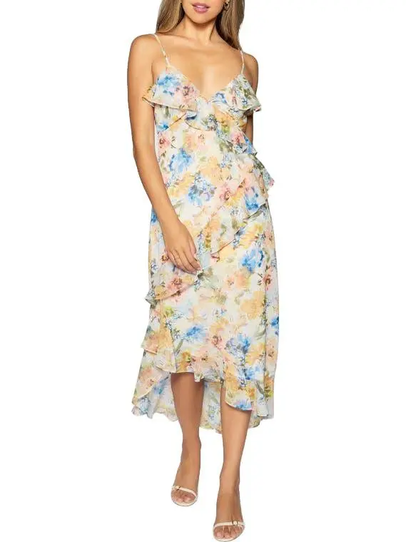 LOST + WANDER Garden Afterglow High-low Dress - Multi-floral