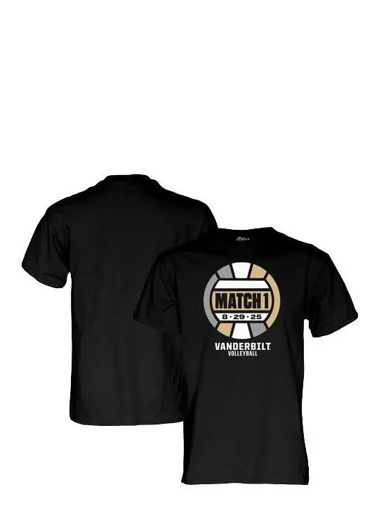 BLUE 84 Vanderbilt Commodores Inaugural Volleyball Match T-shirt - Black