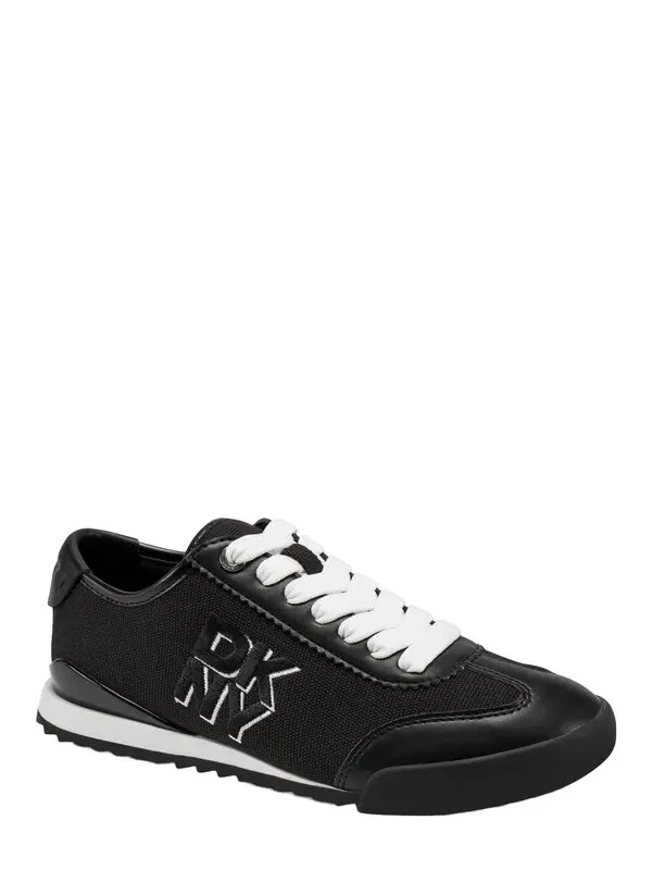 Dkny Eversley Lace-up Sneakers - White/black