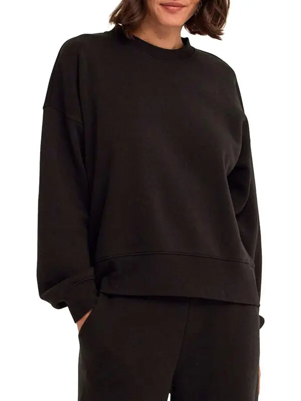 THREADS 4 THOUGHT Blaise Triblend Fleece Sweatshirt - Black