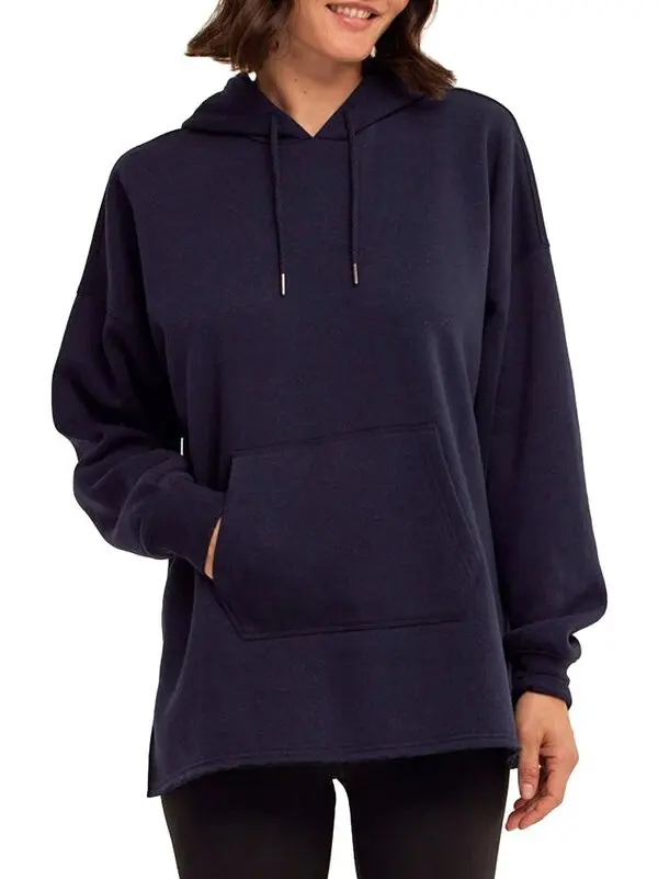 THREADS 4 THOUGHT Missy Triblend Fleece Tunic - Stargazer