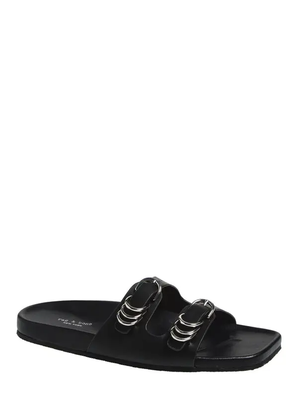 Rag & Bone Rue Slide Sandal - Black