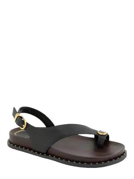 KENNETH COLE Dixon Sandal - Black Leather
