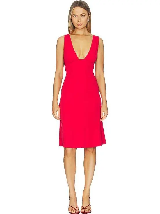 GEEL Sabrina Dress - Red