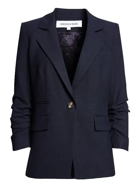 Veronica Beard Battista Dickey Jacket - Navy