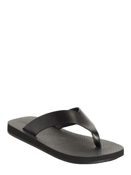 THE ROW Dune Classic Ginza Flip Flop - Black