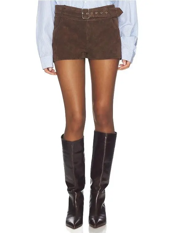 OW Zade Mini Short - Brown