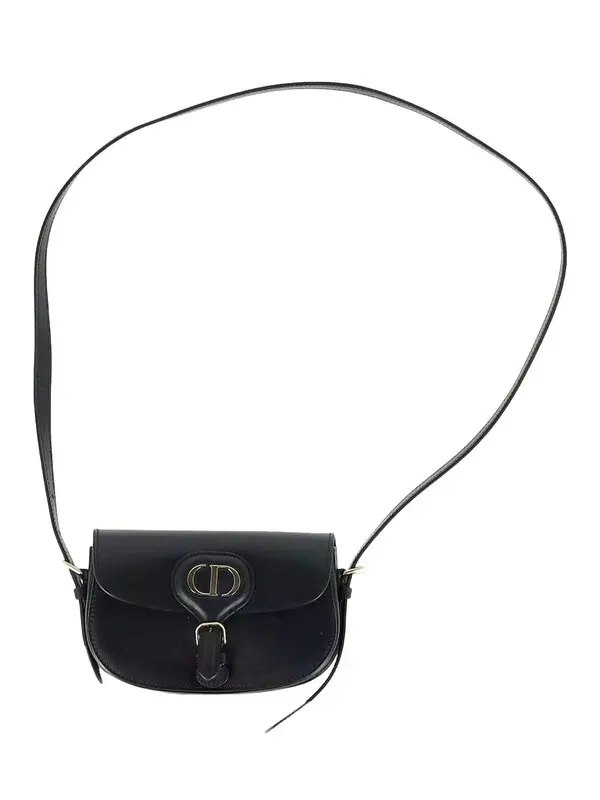 Dior Mini Bobby Leather Bag - Black