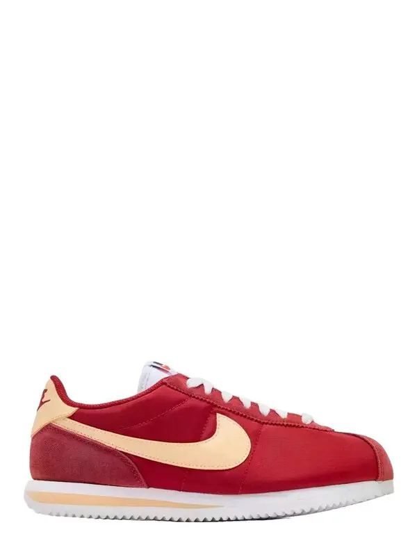 Nike Cortez Suede-panel Sneakers - Red