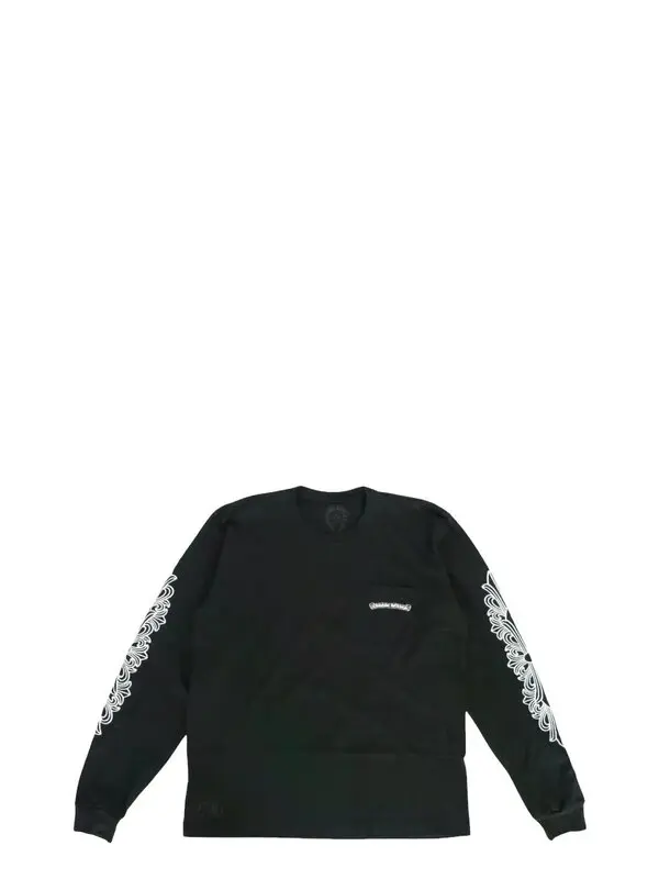 Chrome Hearts Long-sleeved Crewneck Sweatshirt - Black