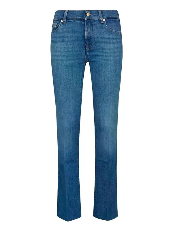 7 For All Mankind Bootcut Tailorless Jeans - Blue