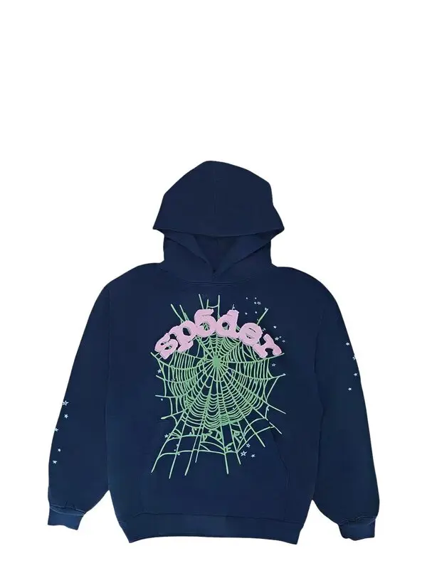 SP5DER Og Web Hoodie - Blue