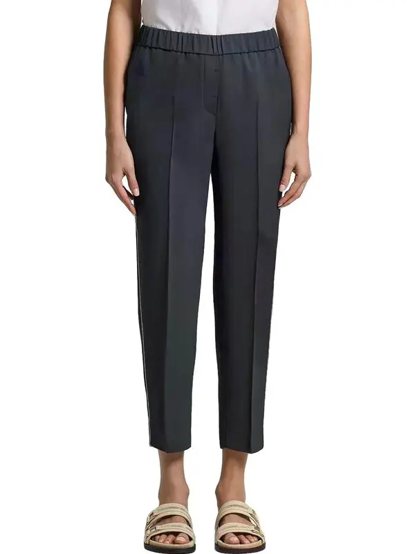 Peserico Cady Trousers - Blue