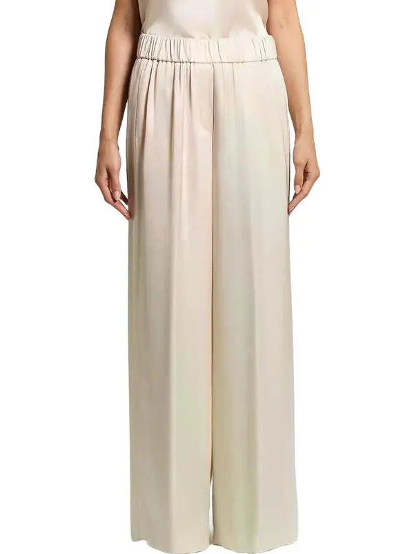 Peserico Satin Trousers - Neutrals