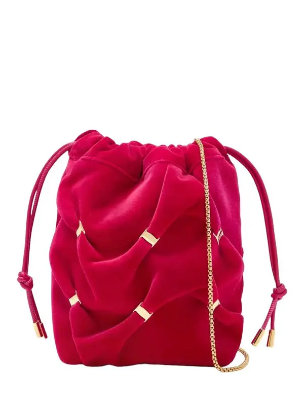 FERRAGAMO Mini Varini Bucket Bag - Pink