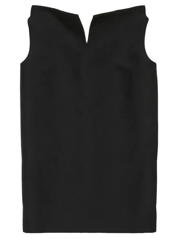 Balenciaga Vareuse Mini Dress - Black