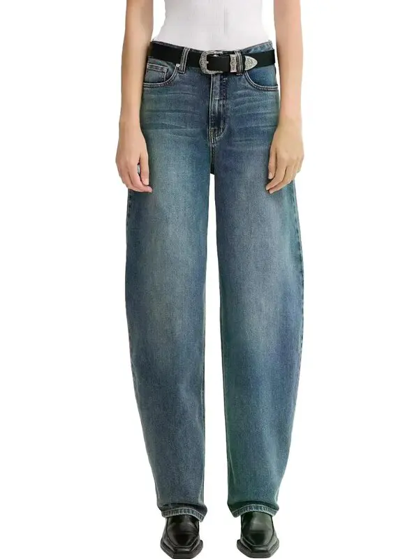 GESTUZ Five-pocket Jeans - Blue