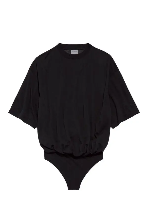 Balenciaga Oversized T-shirt Body - Black