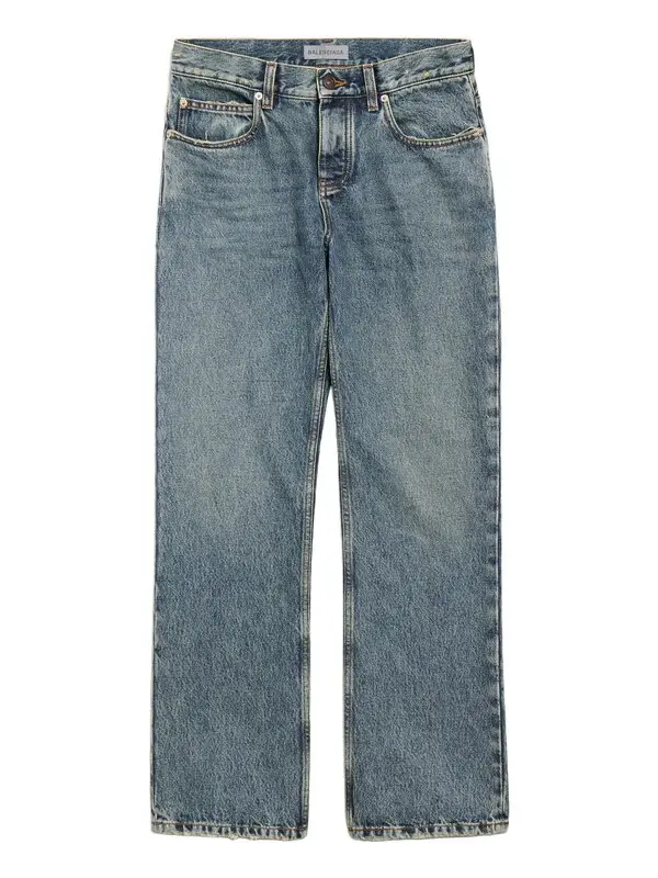 Balenciaga Regular Fit Jeans - Blue