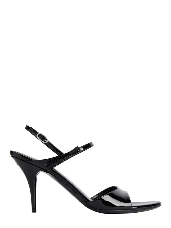 Balenciaga Avenue Bow Sandal - Black