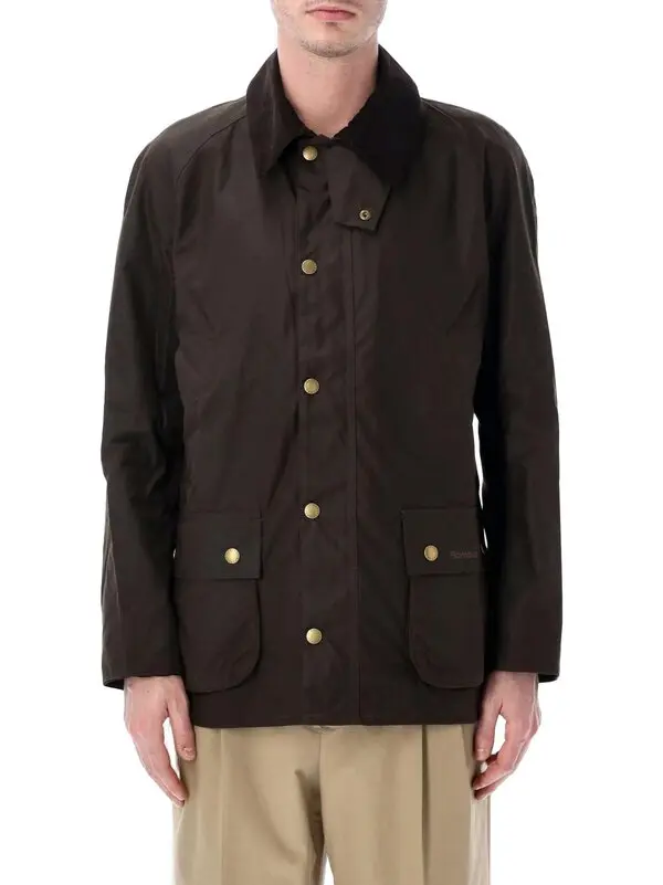 Barbour Waxed Cotton Jacket - Green
