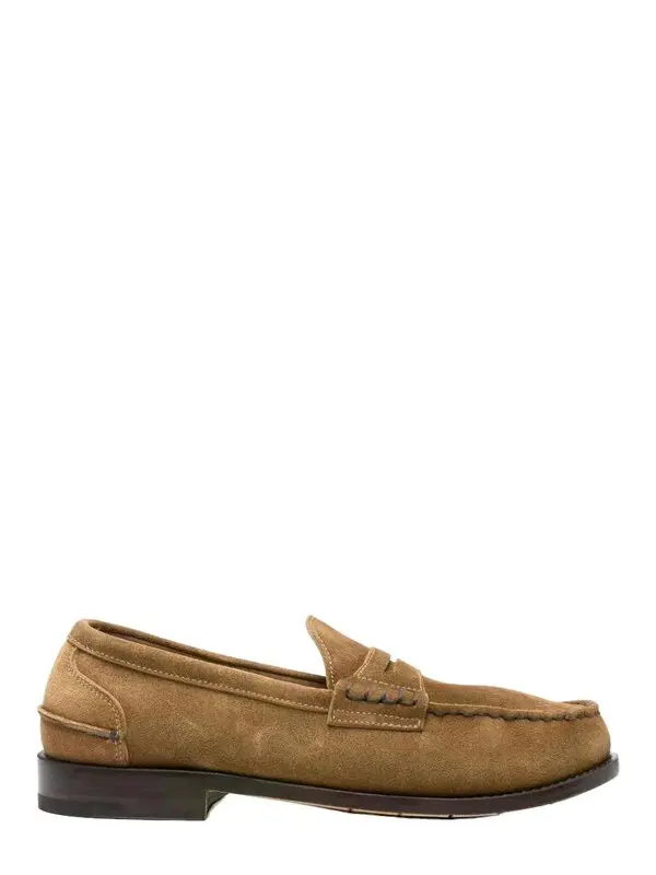 Premiata Suede Penny Loafers - Brown