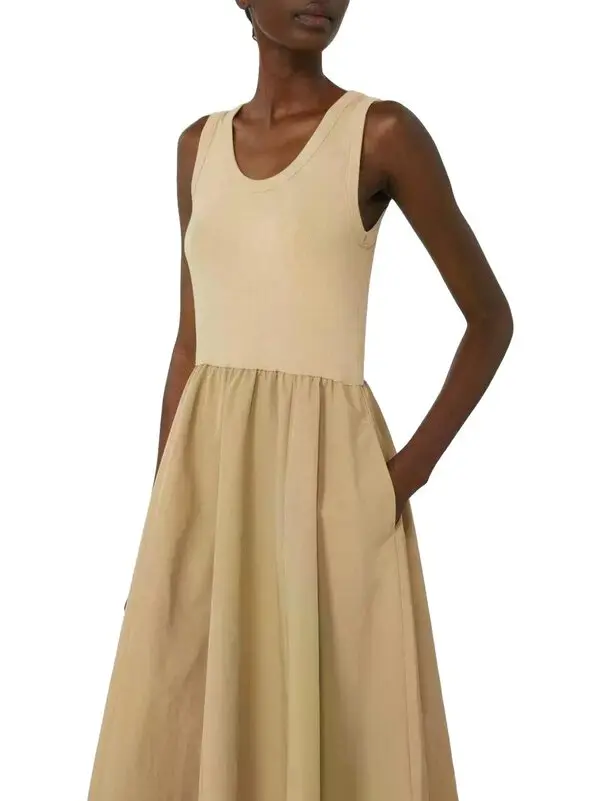 Max Mara A-line Midi Dress Set - Neutrals