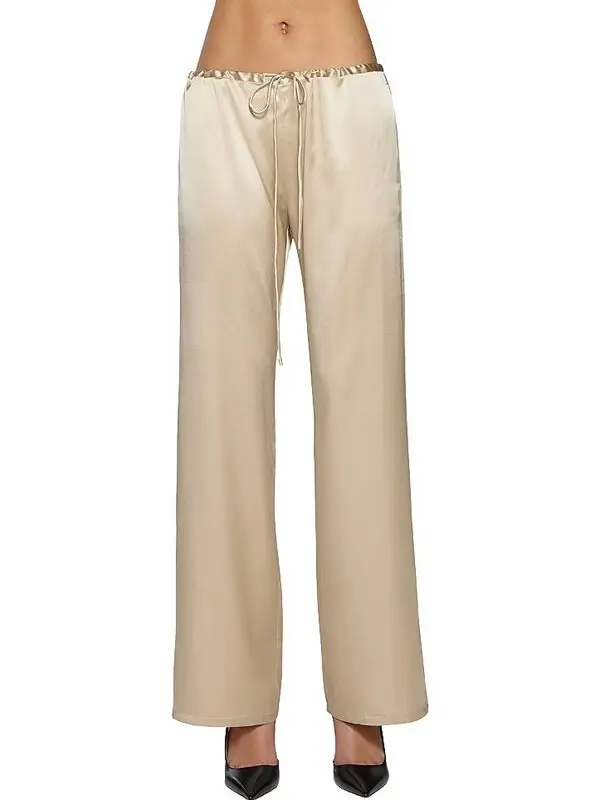 EB DENIM Wren Loose Pull On Pants - Sand Silk