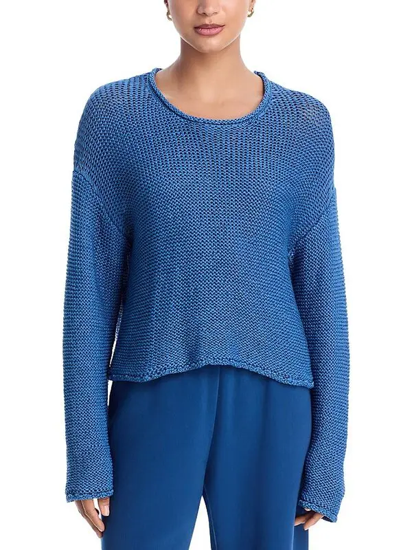 LESET Ben Crewneck Sweater - Bleuet